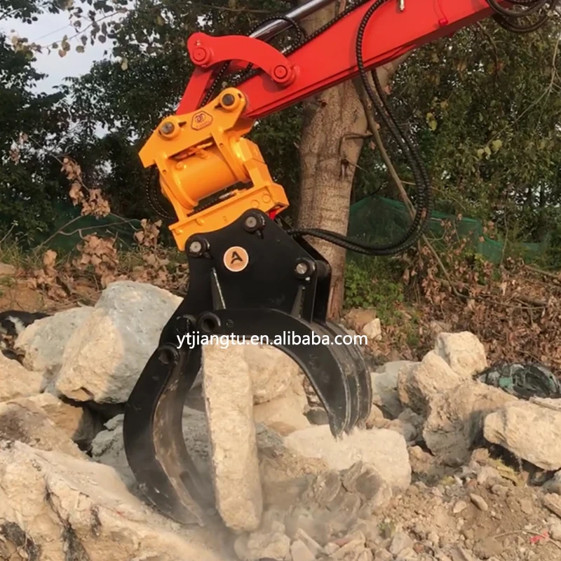 Excavator Attachments - Tilt Rotator with Grab - 1 Year Warranty