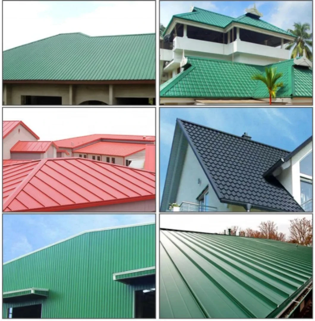 Prepainted Color Coated Zinc Aluminium Gi Ibr Iron Corrugated Steel ...