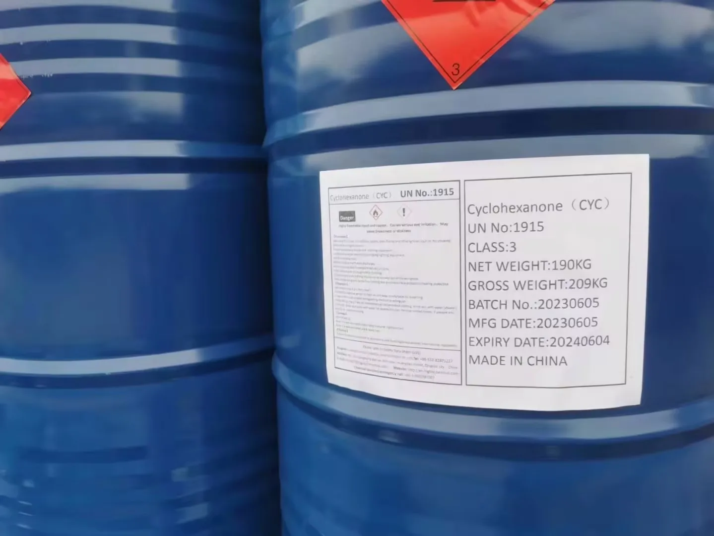 Special Thinner For Paints And Coatings Cyclohexanone 108-94-1 99.9% ...