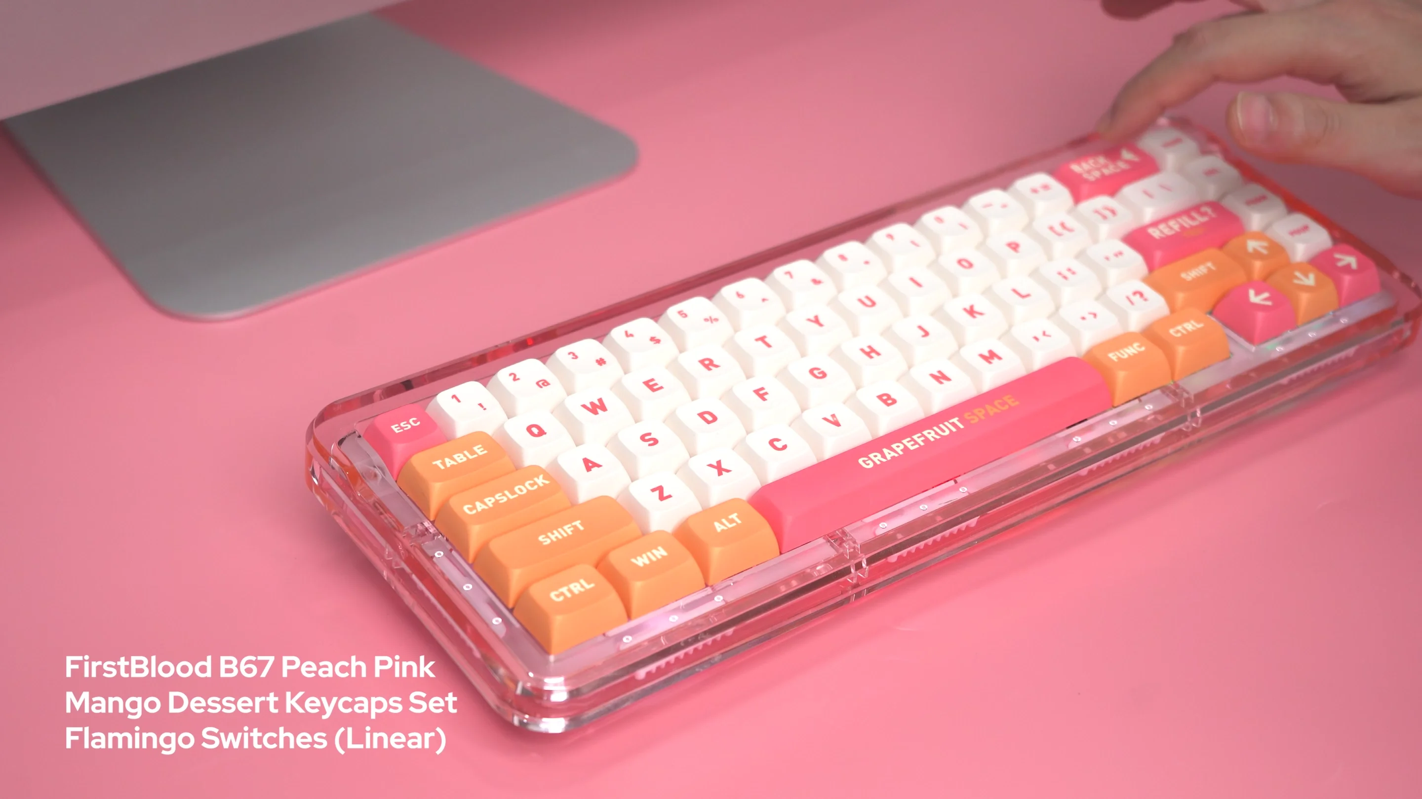 Epomaker Flamingo Switch Mechanical Keyboard Replacement Quality ...