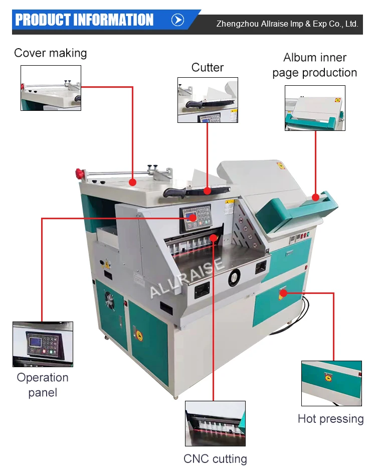 Hot Sale Multifunctional Photo Book Making Machine Hardcover Wedding ...