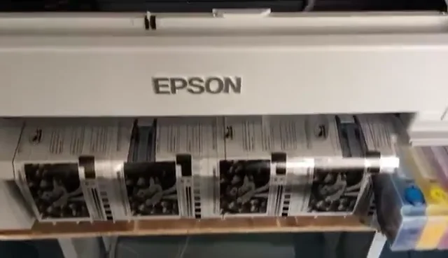 A3/a4 Film Sablon Positif Transparan Inkjet Printer Polyester Pet Film ...