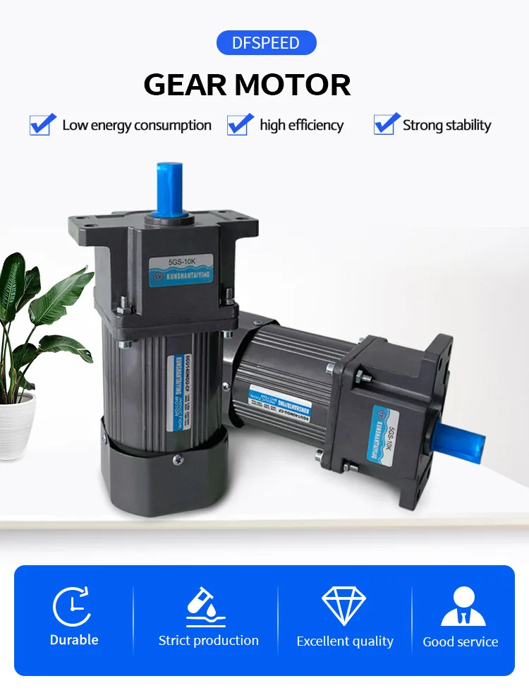60w Ac 220V Single Phase Gear Motor| Alibaba.com