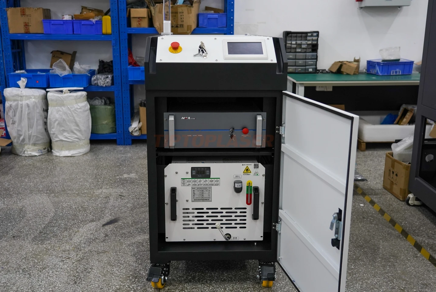 TPC-300W 500W Low Cost Fiber Laser Cleaning Machine Metal Rust Removal ...