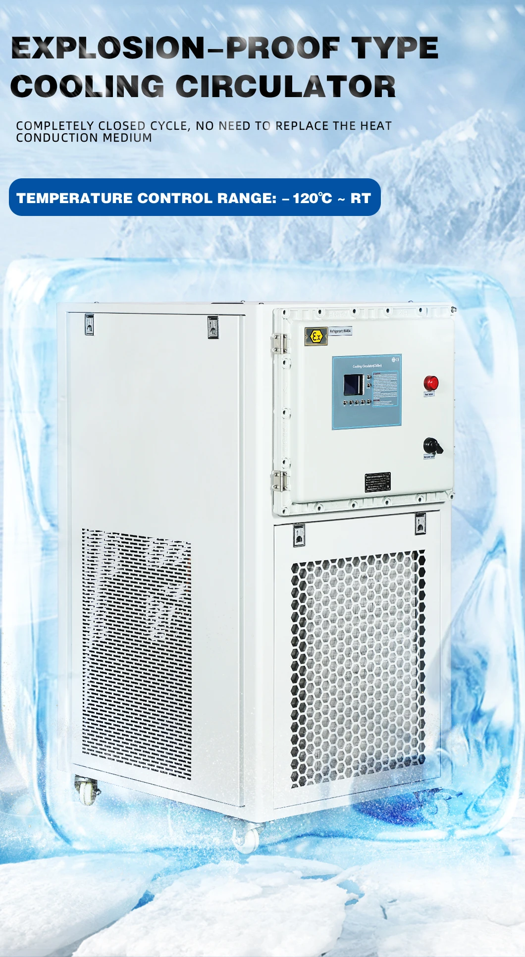 Stainless Steel Chiller System 220V Pump 380V Motor Refrigerator ...
