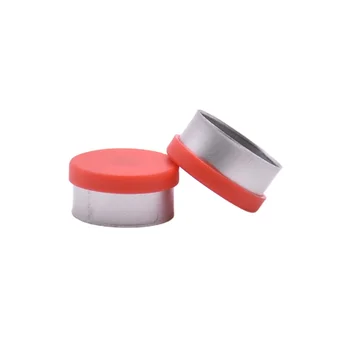 Red Aluminum Plastic Combination Cover Flip Vial Cap For Injection ...