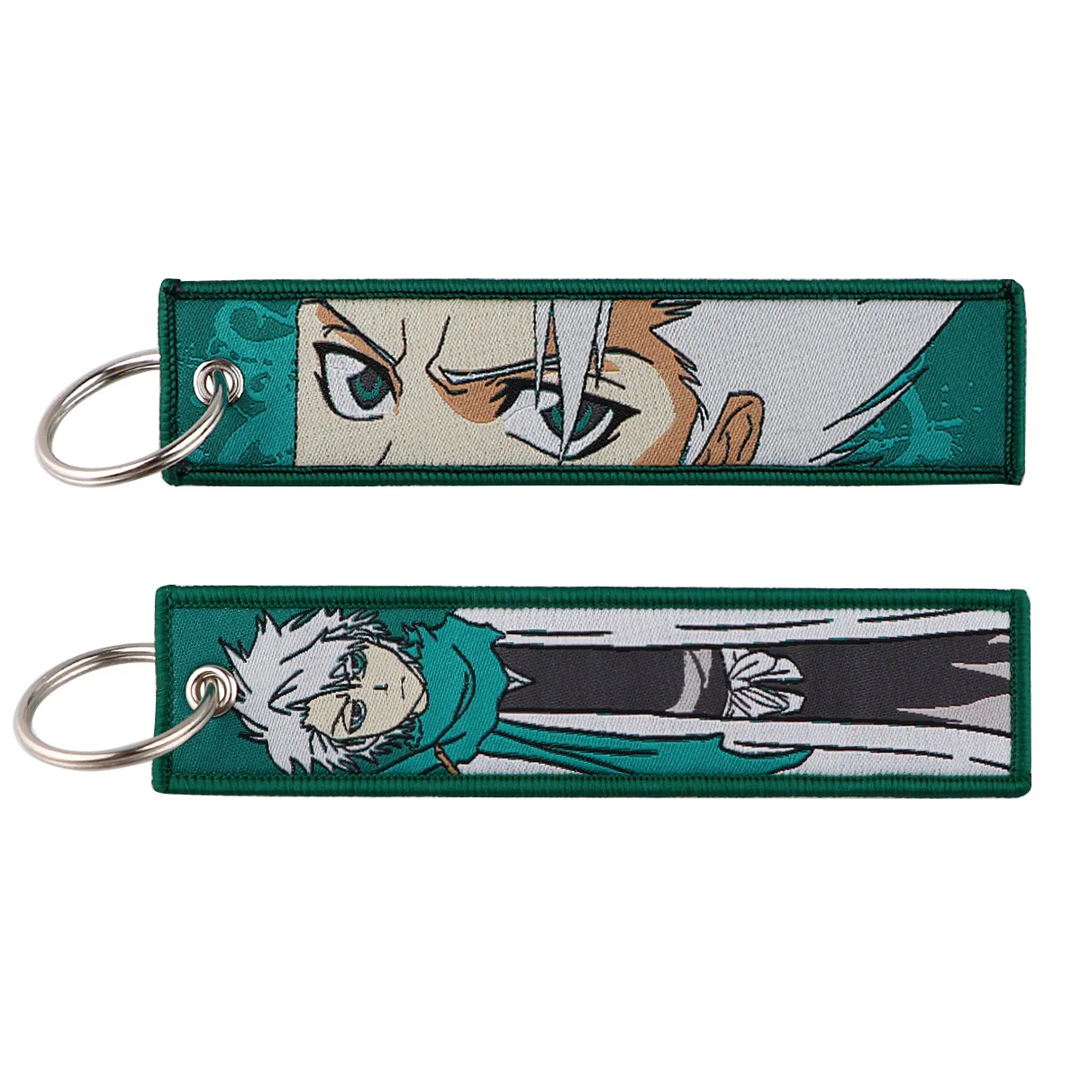 12 New Design High Quality Anime Bleach Embroidered Flight Tag Key ...
