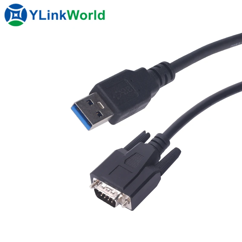 Custom D Sub Hdb Connector Cable Db9 Db15 Db23 Db25 Db26 Pin Male ...