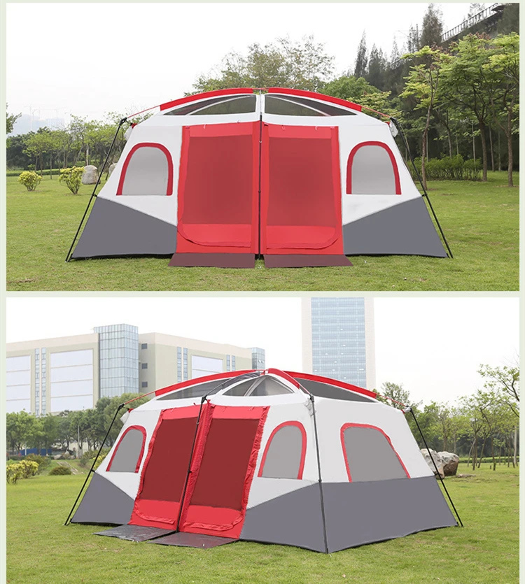 Wholesale Custom High Quality New Style Double Layer 210T Iron Pole ...