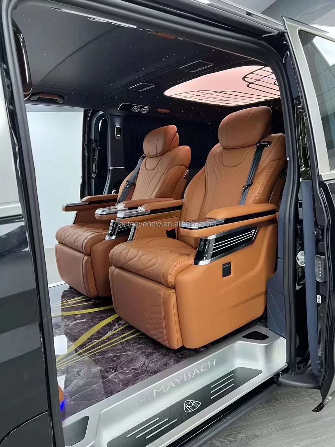Custom Electric VIP Captain Seats for Tuning Sprinter MPV