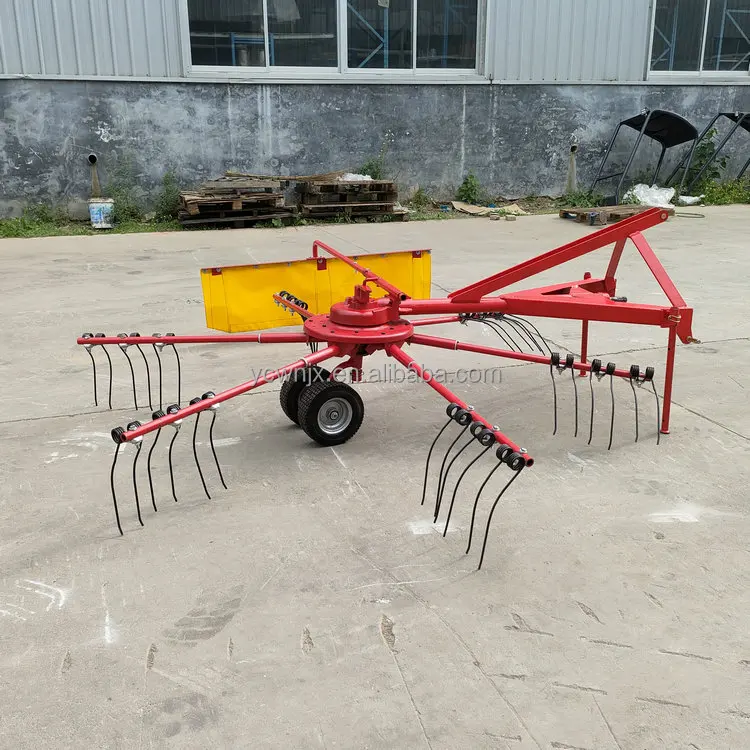 Multifunctional Rotary Hay Rake for Tractors - 1-Year Warranty, 2500 ...