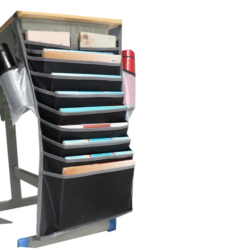 Heavy Duty Student File Desk Pocket Book Hanging Bag Storage Organizer ...
