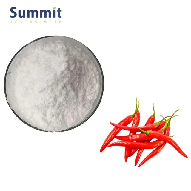 High Quality White Powder 98% Capsaicin Powder Free Sample - Buy ...