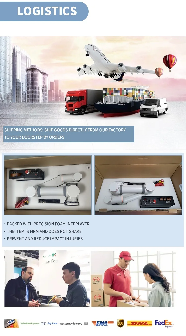 Automated Palletizing Robot Collaborative Robot Arm For Food Industry Automation Era Cobot Buy