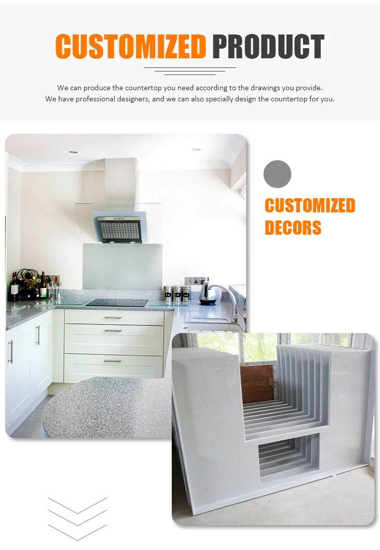 Kingkonree Silica-free Solid Surface Counter Top Ultimate Choice For Eco-conscious Design - Buy ...