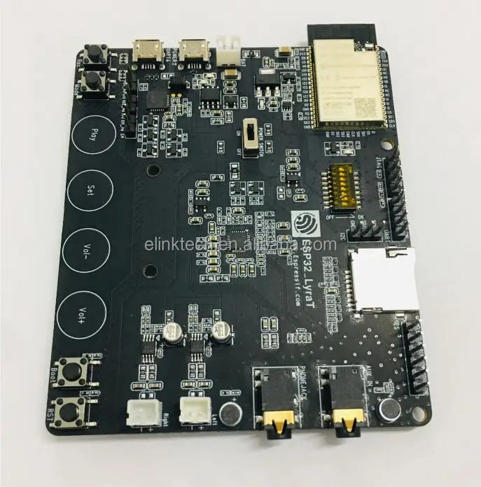 Esp32 Lyrat For Audio Ic Development Tools Buttons Tft Display And 