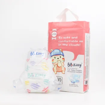 Bb Kitty Baby Diapers And Disposable Pants Hight Quality With Fast ...