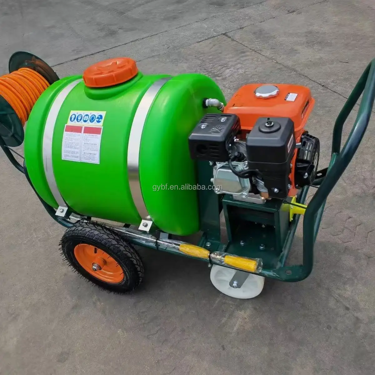 160L Agricultural Spray Machine Trolley - Petrol Power Sprayer with ...