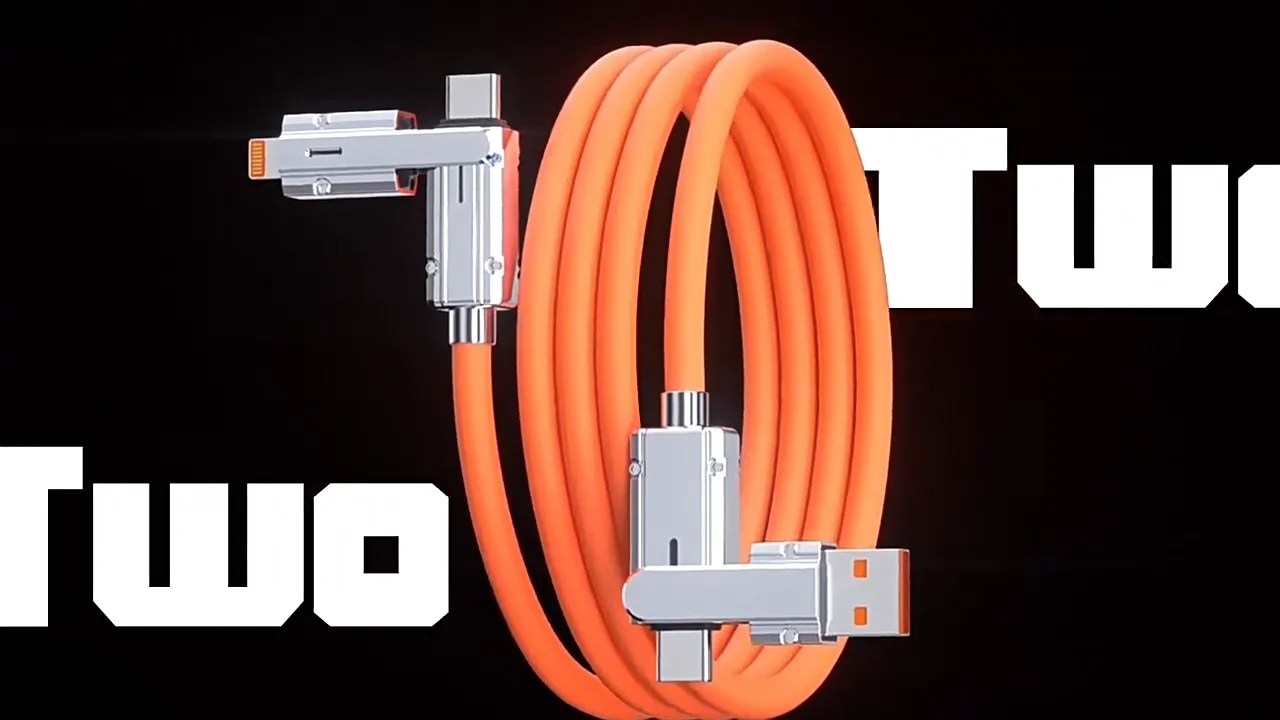 120w 6a Super Fast Charging Cable Usb To Type C Quick Charge Zinc Alloy ...