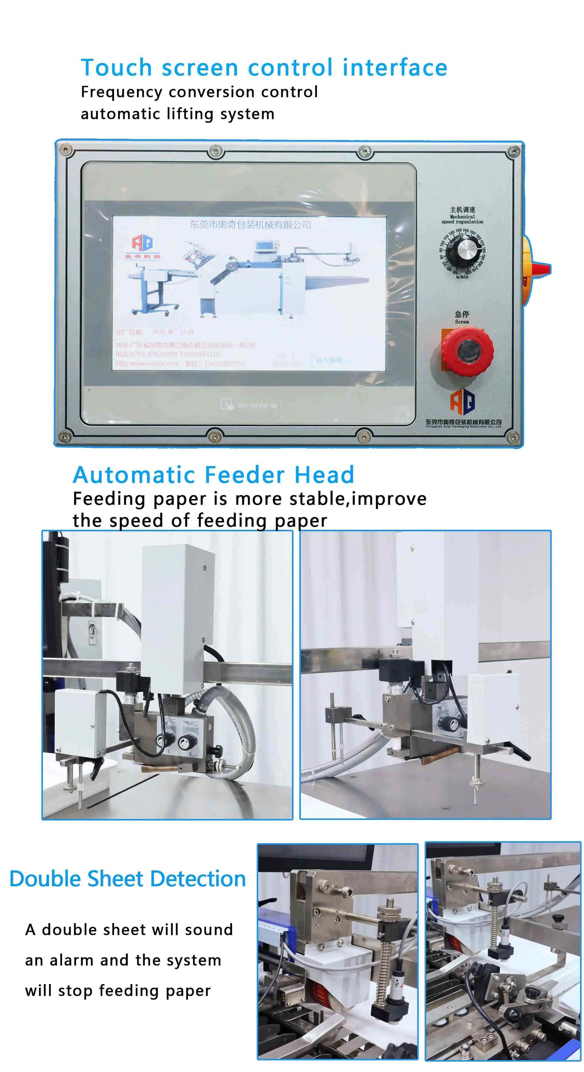 480mm A2 A3 A4 Paper Folding Machine Z-fold Paper Machine Making Paper ...