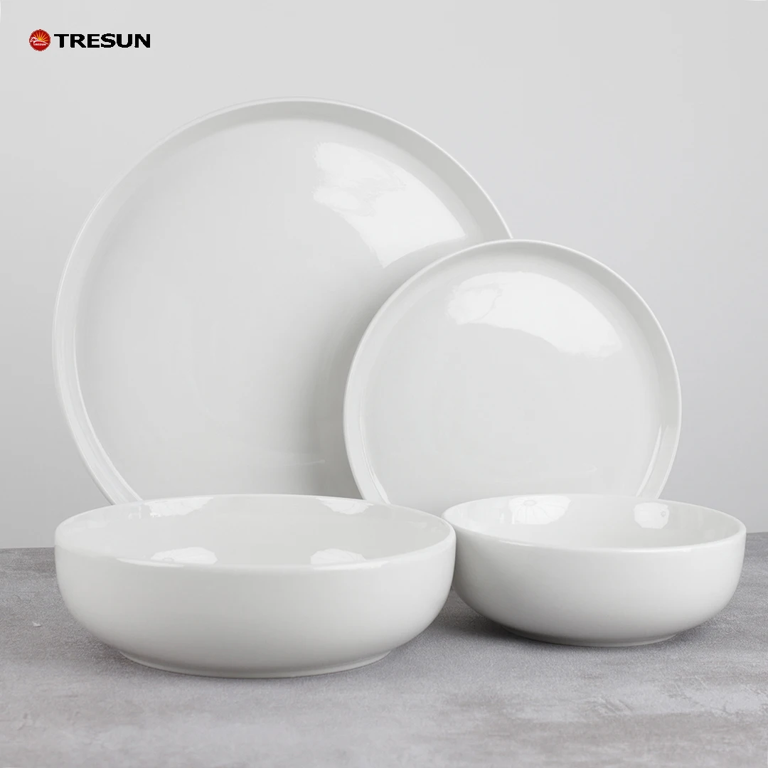 Hotel French Modern Ceramic Dinnerware Set - 16 Pcs