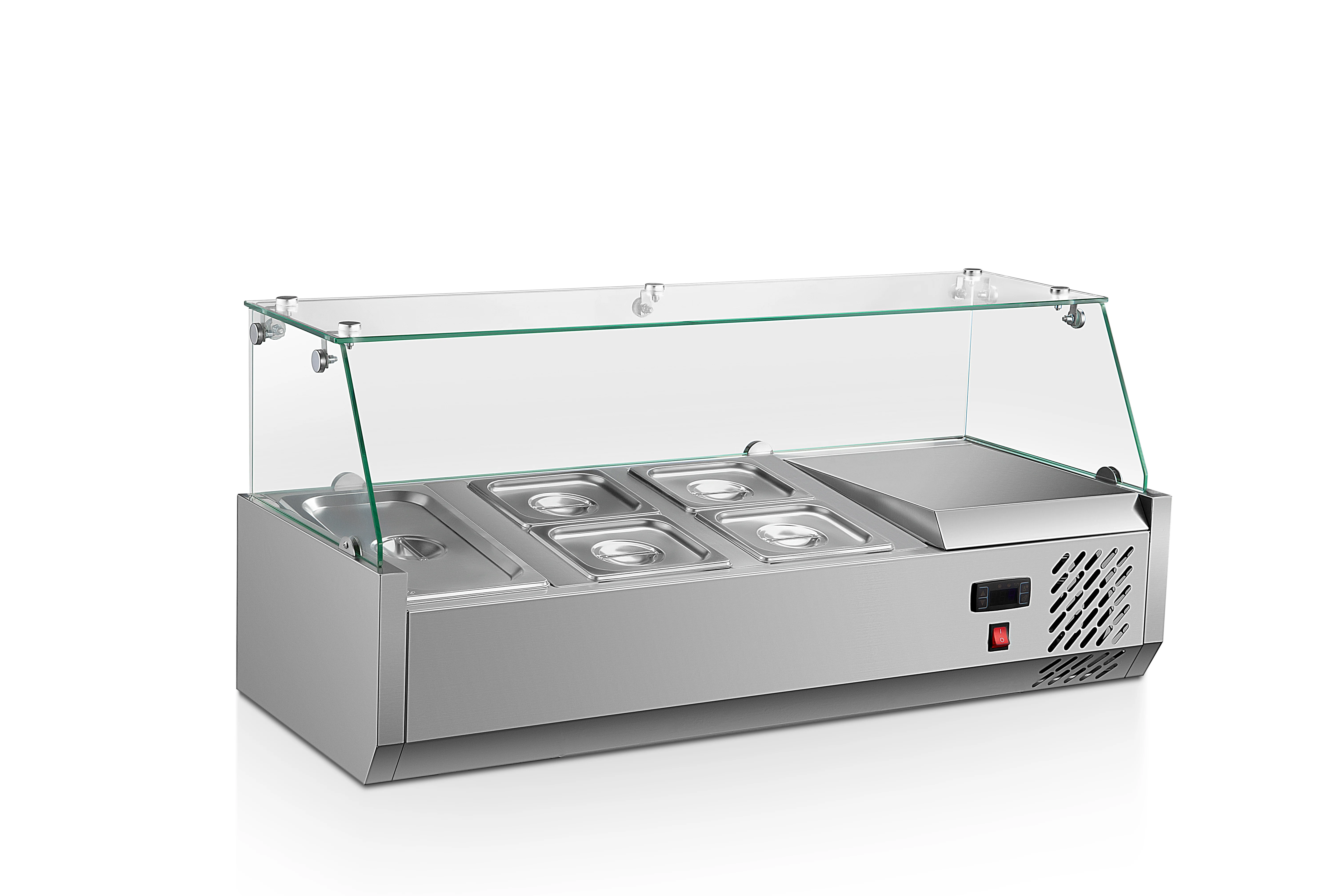 Commercial Refrigerator - Pizza Display Fridge & Salad Bar