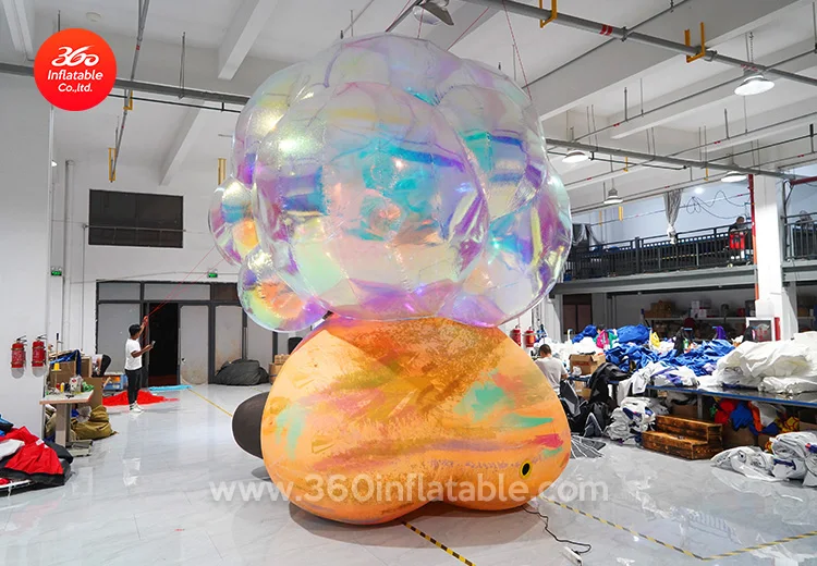 Custom Big Pvc Colourful Cartoon Mascot Inflatables Inflatable With ...