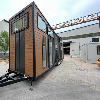 Steel Caravan Shipping Container Office 20 Ft 40ft Prefab Houses - Buy ...