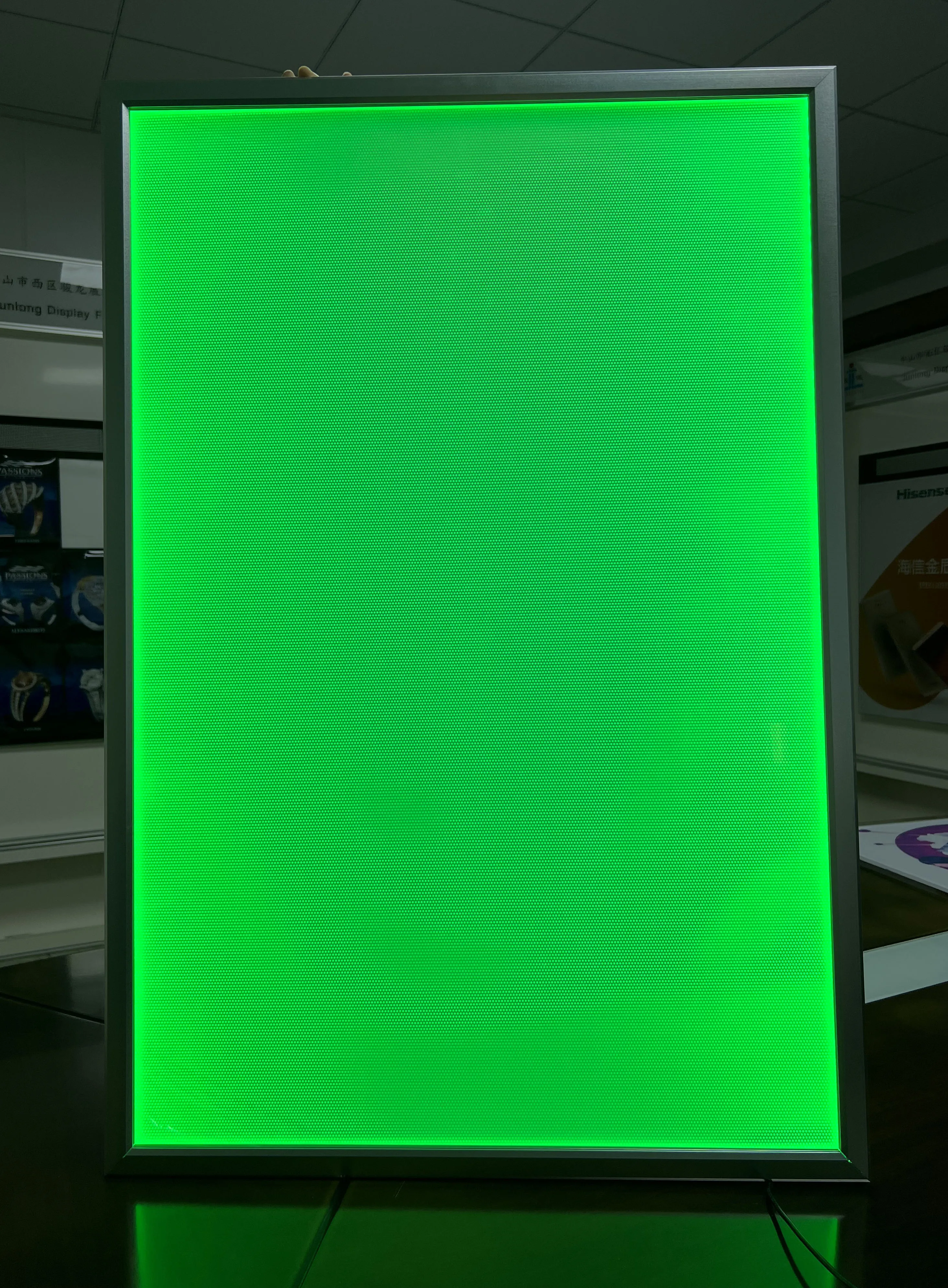 16x24 Anime Backlit Pictures Frame RGB Light Box Custom Black Frame Art ...