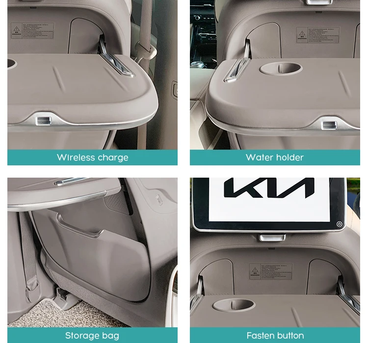 Luxury Seat Retractable Car Rear Dining Table Back Table for KIA ...