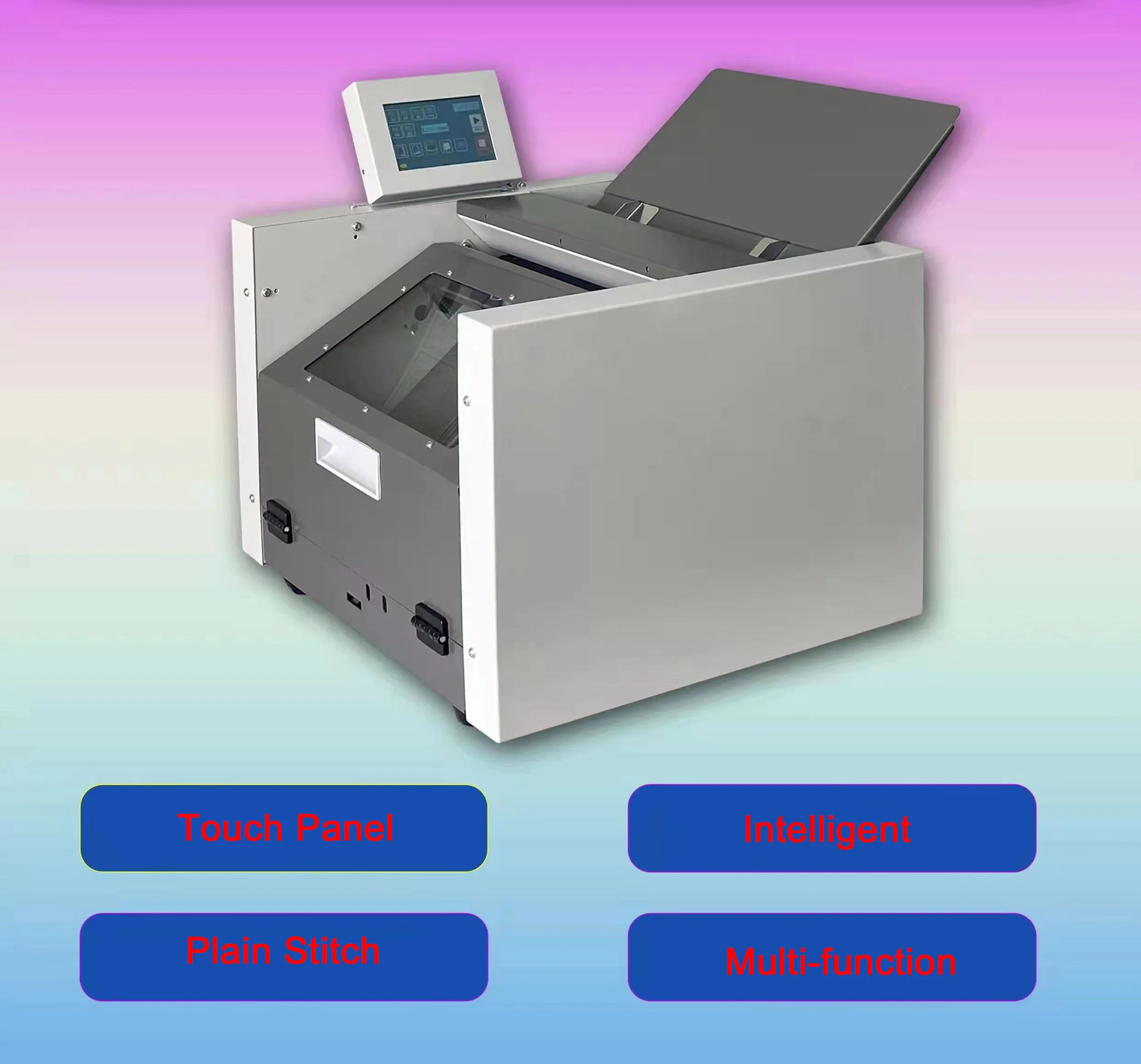 Automatic Booklet Maker A3 Catalog Folding Machine A4 Staple Binding ...