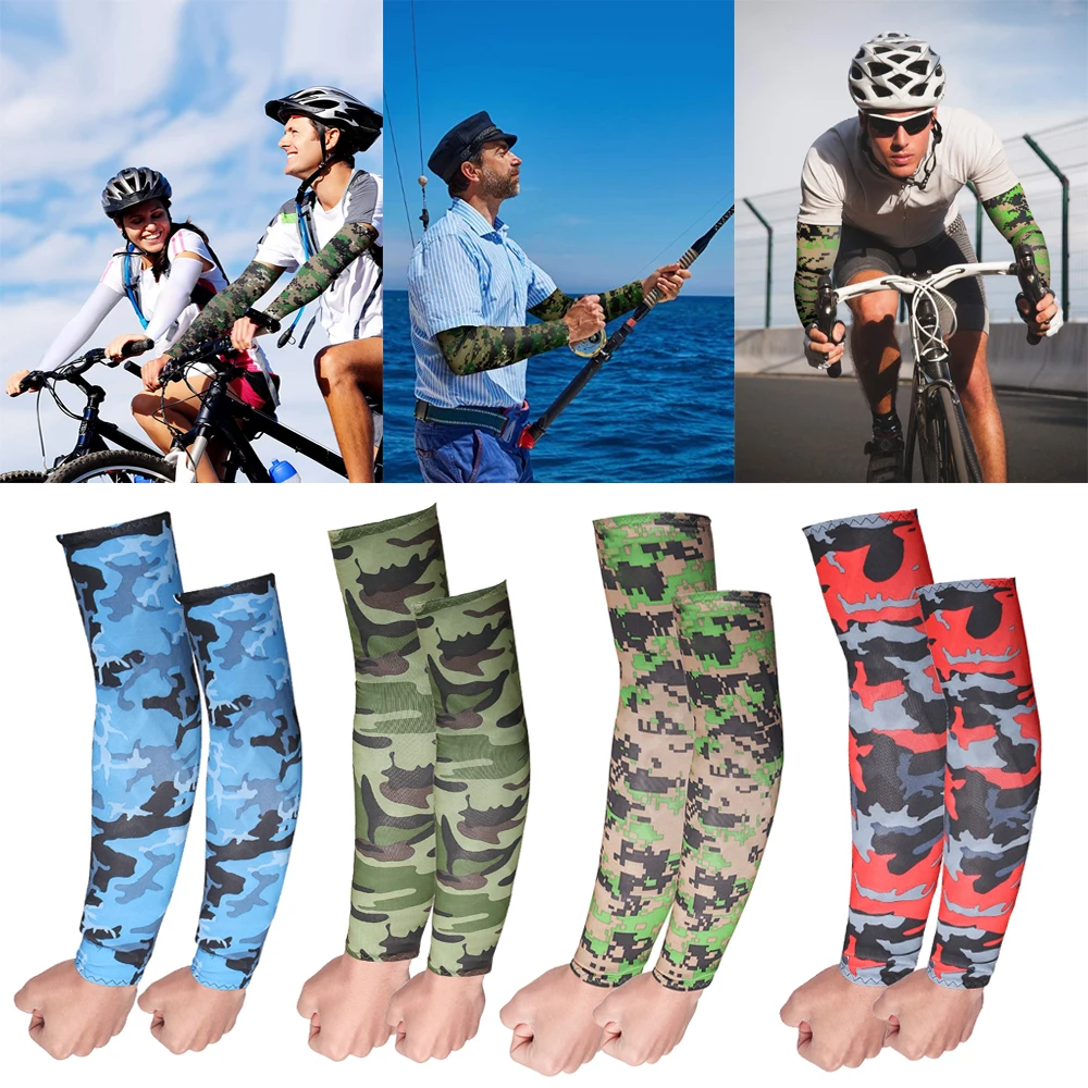 Custom Sublimation Arm Sleeves Bicycle Sleeves Sun Uv Protection ...