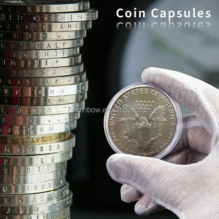 1 OZ Silver Bar Capsule - Durable & Customizable Storage