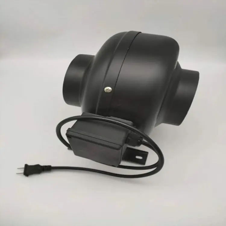 Ultra-quiet 6" Inline Duct Fan With Ec Motor Efficient Centrifugal ...