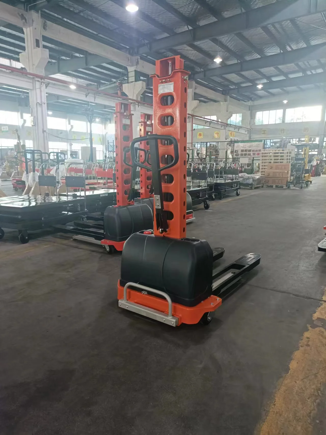 Everlift Self-loading Pallet Stacker Truck Use 0.5ton 1ton 1.3ton 1 ...