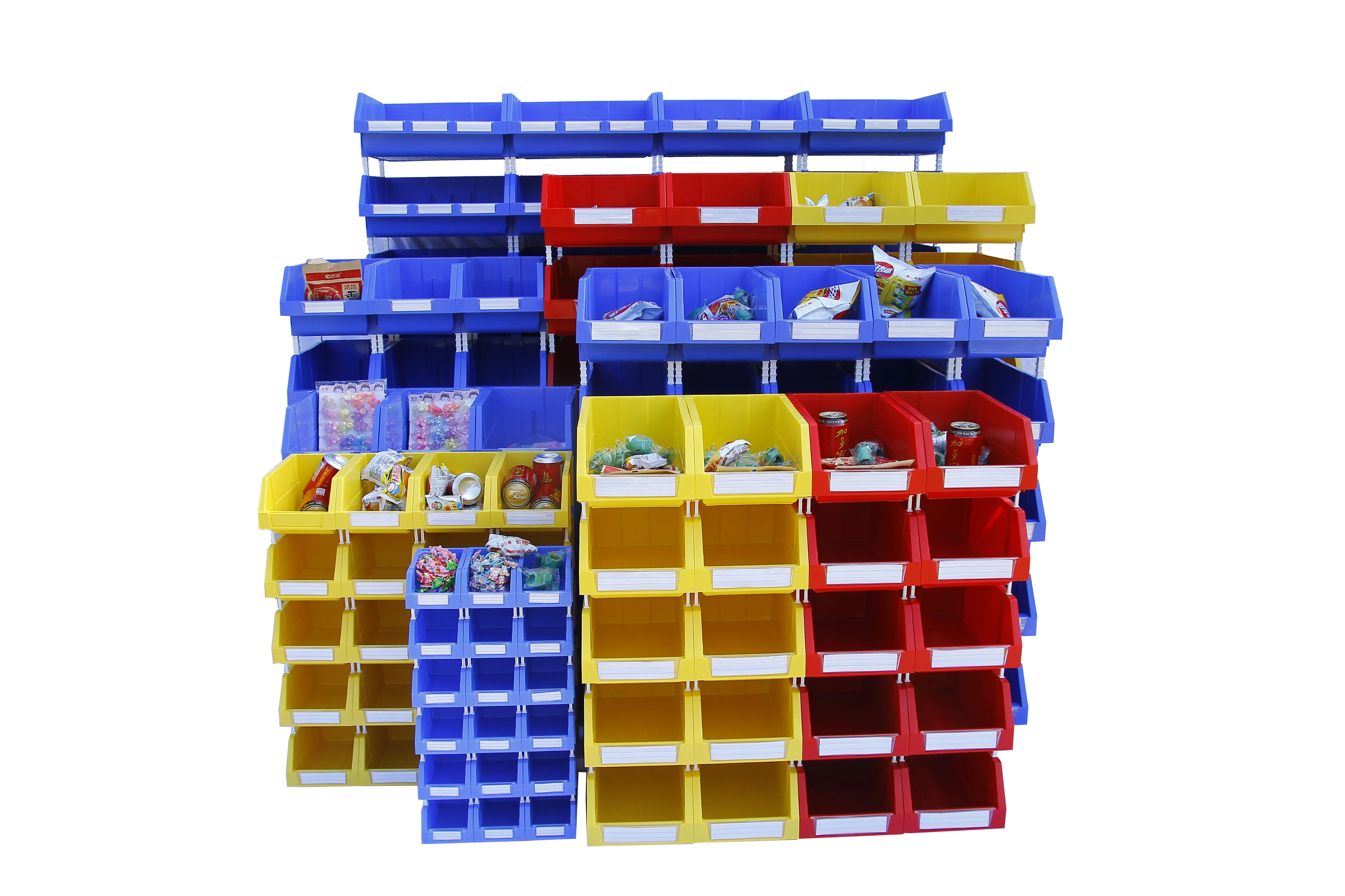 Wholesale Tool Storage Boxes Warehouse Stackable Plastic Shelf Bin ...