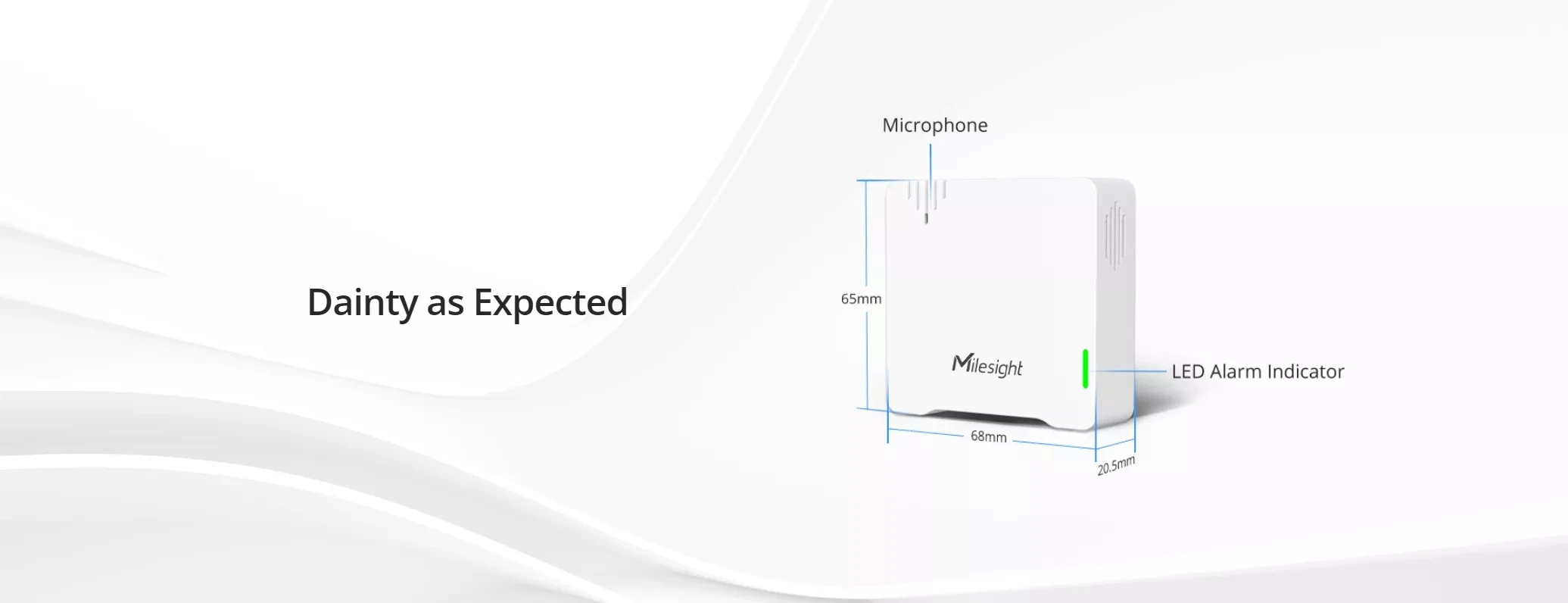 Milesight WS302 Lora Sensor - Sound Level Monitoring