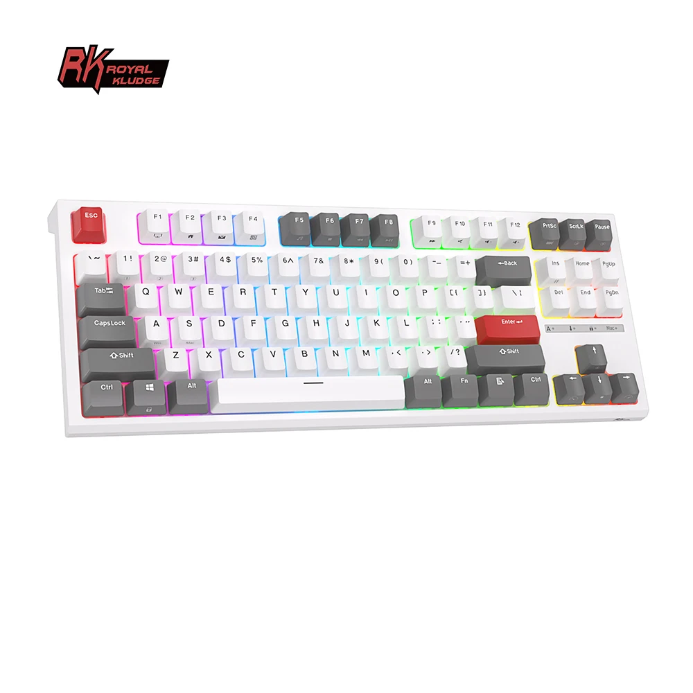 Royal Kludge Rk R87 Tkl Mechanical Keyboard 87 Keys Hot Selling Rgb Backlit Mechanical Gaming ...
