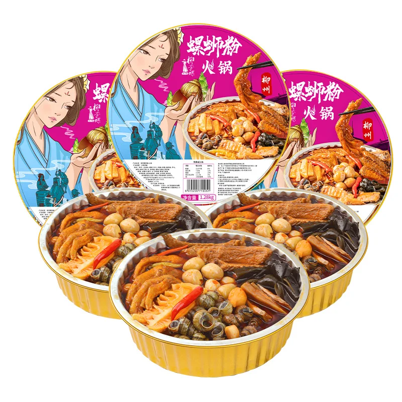 Liufangluo Oem Accept 1280g 1900g Snail Rice Noodles Original Liuzhou ...