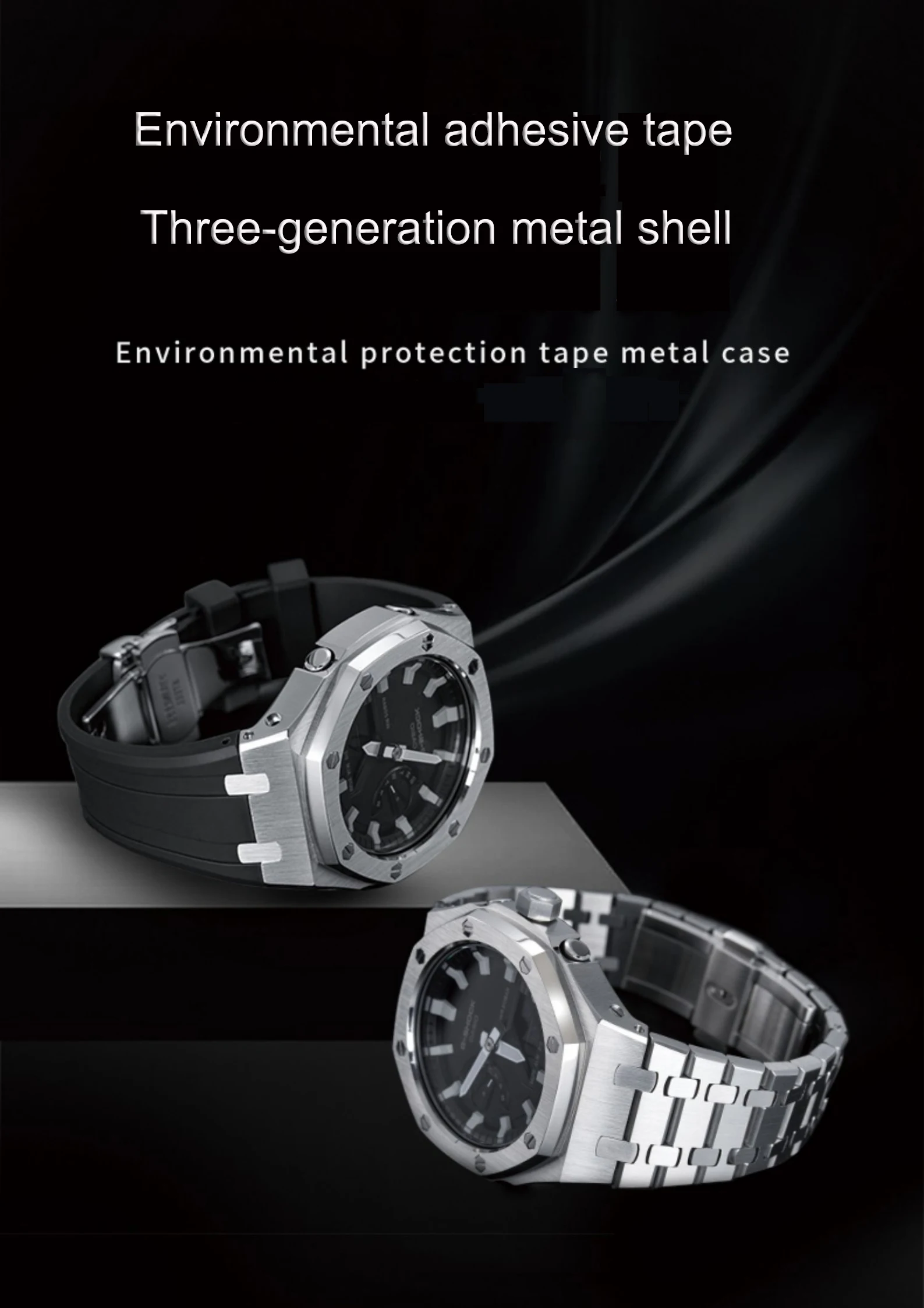 Gshock Ga2100 3rd Mod Kit Band Strap Bezel 4th Gen 4 5 Ap G Shock ...