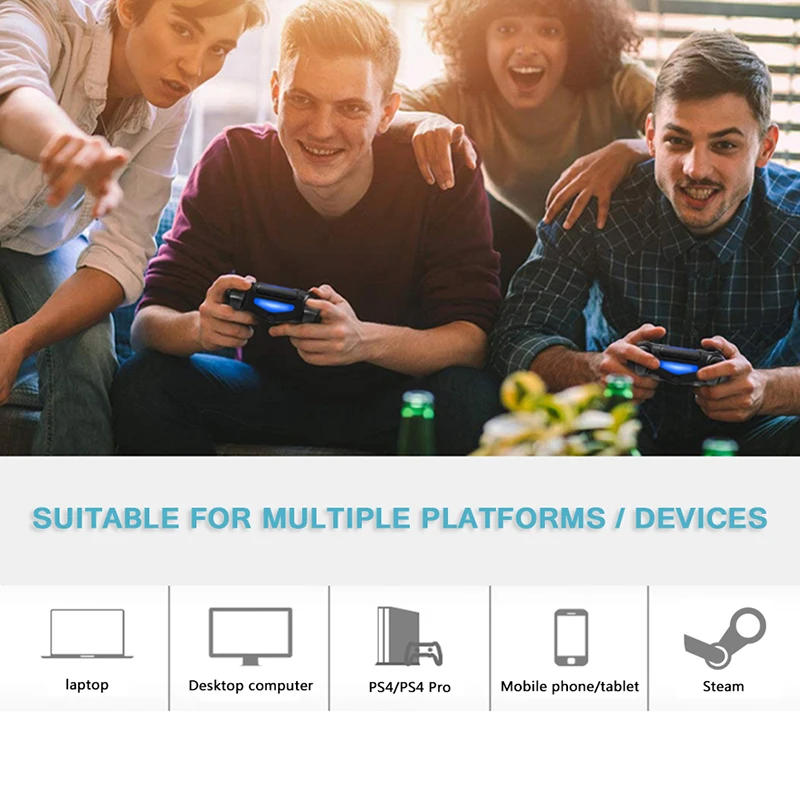 Wireless Plc Controller Bt Video Vibration Gamepad Joysticks For ...