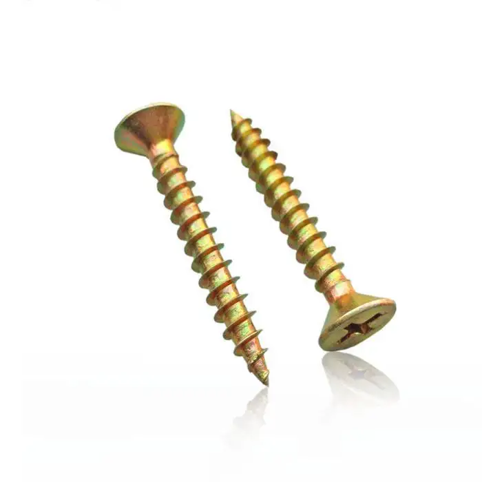 Galvanized Countersunk Head And Pointed Tail Self-tapping Chipboard ...