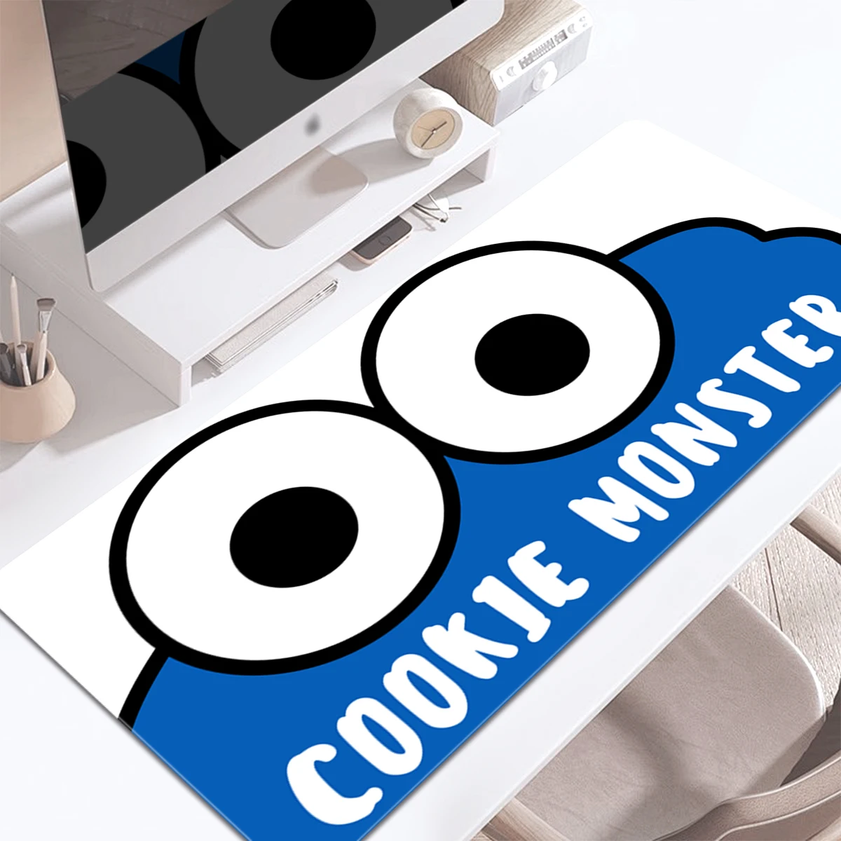 Cute Monster Mouse Pad Gaming Mouse Pad Multi-size Keyboard Desk Mat ...