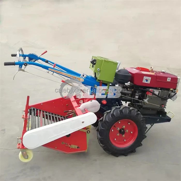 Carrots Garlic Potatoes Peanut Cassava Combine Harvester with Walking ...