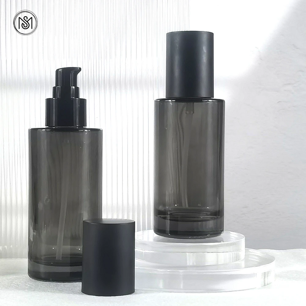 Luxury Cosmetic Packaging Containers Glass Toner 30g 50g 30ml 50ml 100ml 120ml 150ml Cream Jar ...