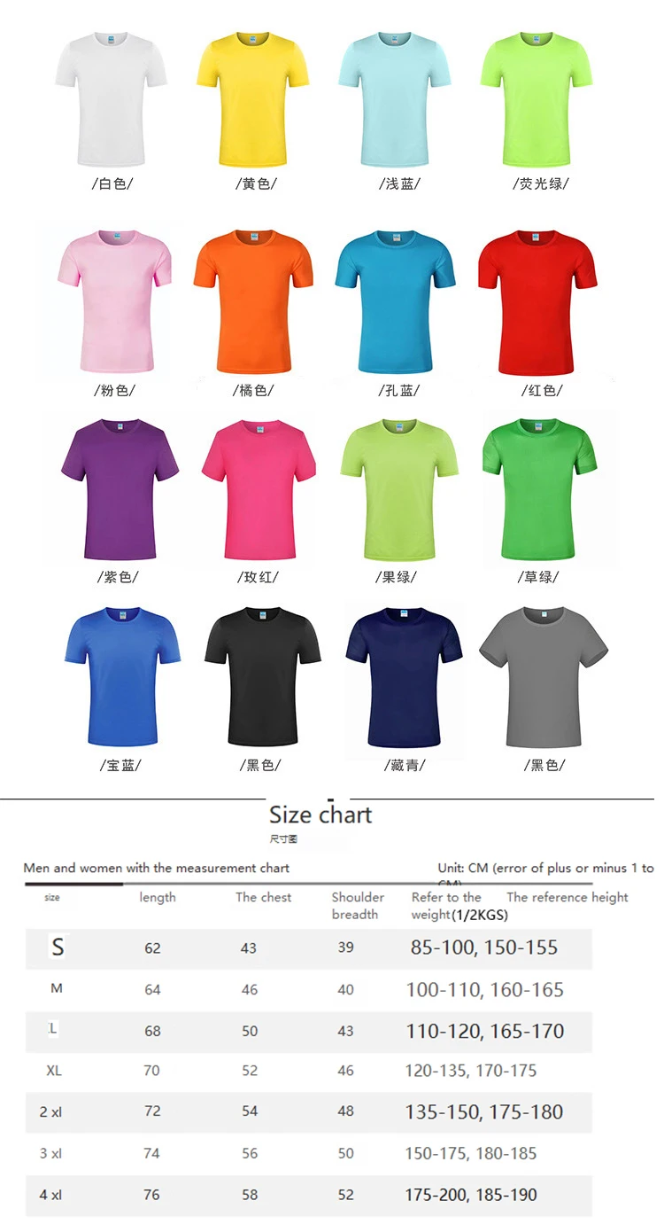 Wholesale 100% Polyester Tshirts - Perfect for Custom Printing