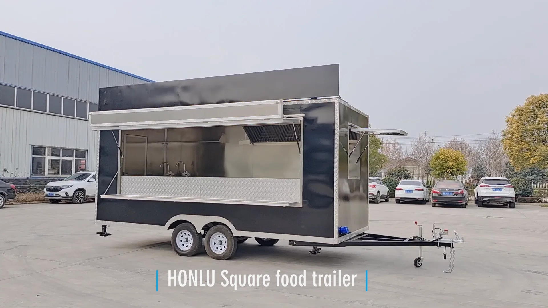 Food Booth Outdoor Concession Dining Vans Cheap Shipping Container ...