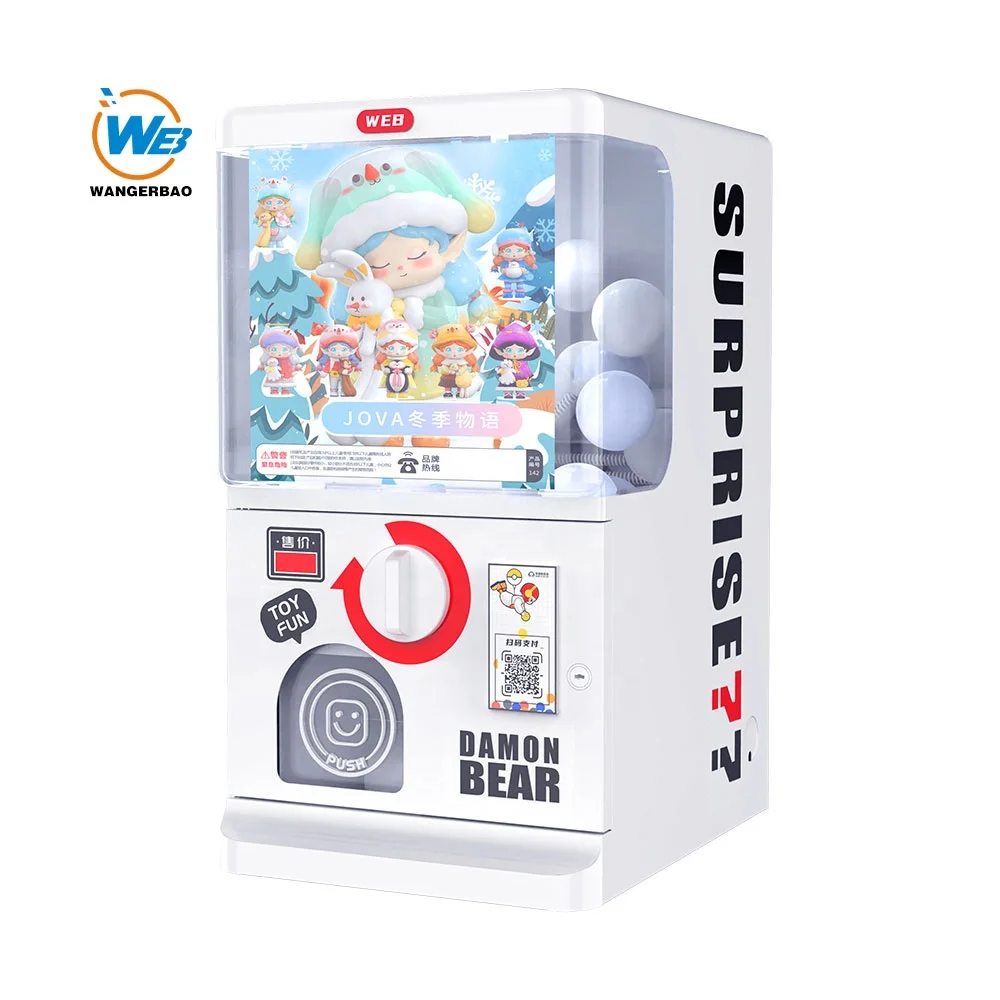 New Amusement Center Wholesale Mini Egg Toy Display Box Gachapon ...