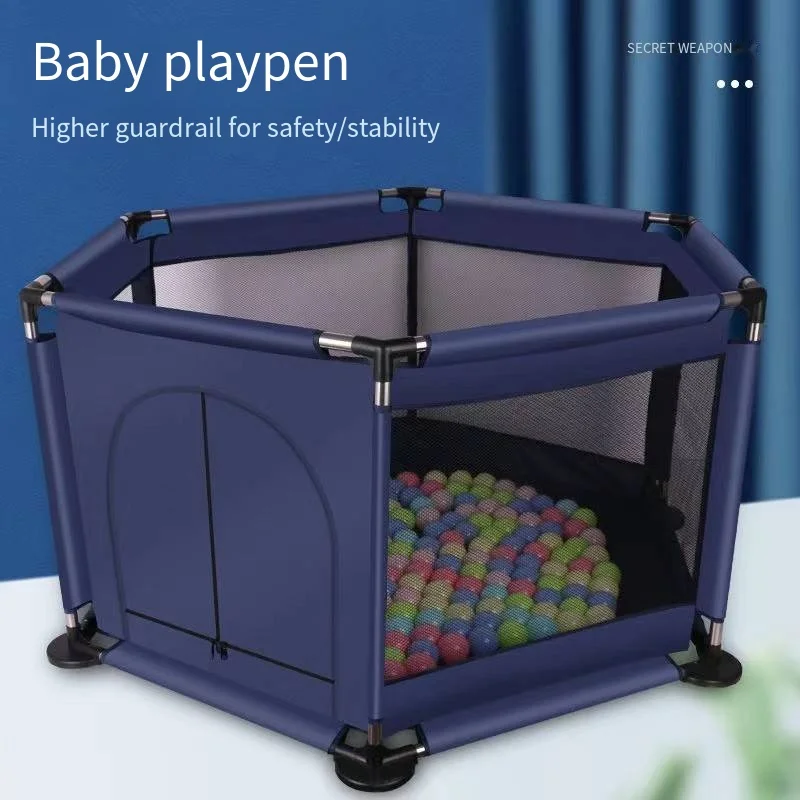 Portable Easy Folding Indoor Fabric Large Pop Up Safety Fence Baby ...
