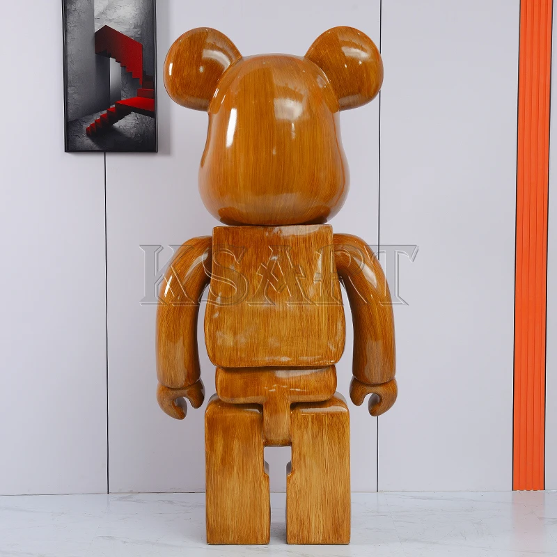 Resin Bear Bricks Fiberglass Sculptures Resin Crafts Large Ornaments ...